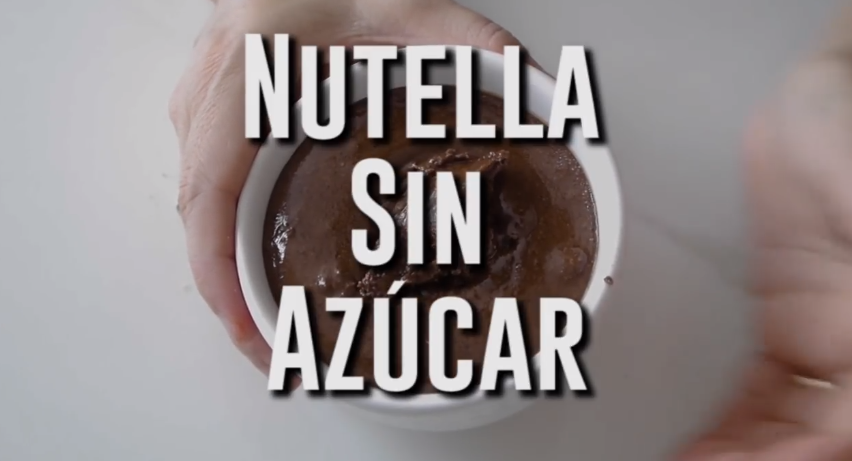 NUTELLA SIN AZÚCAR- Crema de avellanas saludable - StarChef - Recetas ...